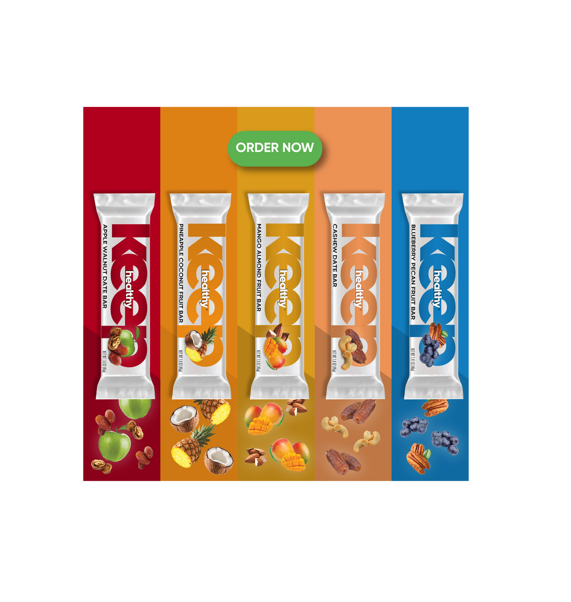 Organic Vegan Protein Snack Bars - Shop Keep Healthy Snack